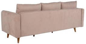 Hanah Home Pohovka SOFIA světle hnědá 215 cm