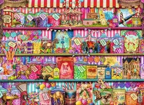 RAVENSBURGER Puzzle Cukrárna / 500 dílků