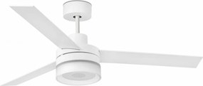 FARO 33460 ICE L L LED SPEAKER, bílá, stropní ventilátor s reproduktorem - FARO