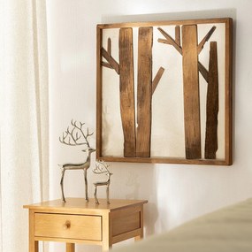 Obraz Wooden Forest 62x62 cm