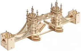 RoboTime dřevěné 3D puzzle most Tower Bridge svítící / od 14 let / 113