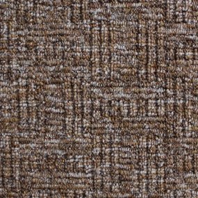 Spoltex, Metrážový koberec Optik 15 Hnědý, na míru, šíře 4m,5m, hnědá, filc, chodba / předsíň