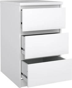 FALCO Komoda Simplicity 237 bílý lesk