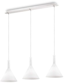 Ideal Lux Závěsné svítidlo COCKTAIL SP3 BIANCO