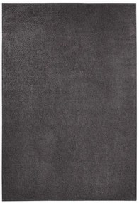 Hans Home | Kusový koberec Pure 102661 Anthrazit, černý - 80x400