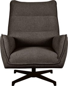 LABEL51 Otočné křeslo RODIA hnědé MS-81.019