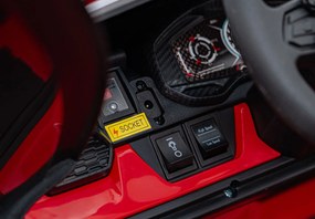 Ramiz Vozidlo Lamborghini Revuelto XL STRONG červené
