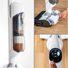 Tefal GF7540FO X-Clean 10 / Tyčový vysavač / aku / Wet  Dry