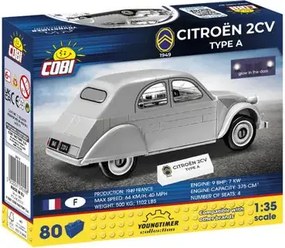 COBI 24510 Citroen 2CV typ A (1949) / 80 dílů / 1:35 / od 5 let