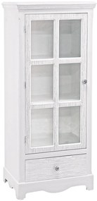 BIZZOTTO Dřevěná vitrína BLANC bílá 0744187