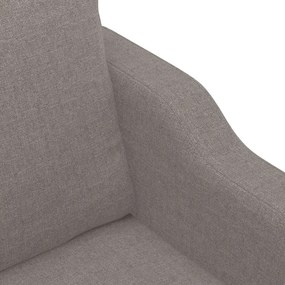 4dílná sedací souprava s poduškami taupe textil 3201785