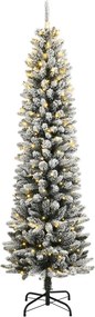 Umělý vánoční stromek s 300 LED a sněhem 210 cm 3315771