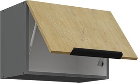 CREMONA ac | horní skříňka 50 GU-36 1F výklopná | 50 cm | antracit/cremona