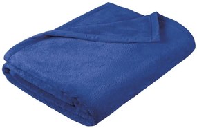 Bellatex Přikrývka Korall micro 100x150 cm modrá