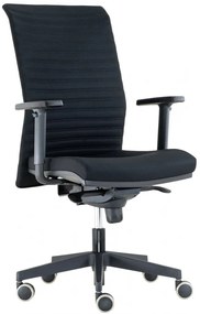 ALBA kancelářská židle REFIRE synchro, skladová BLACK 27