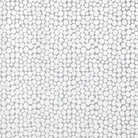 Spirella GALETS sprchový závěs motiv oblázky bílý / PEVA / 180 x 200 c
