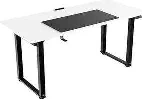 ULTRADESK Uplift bílá / Herní stůl / 160 x 75 x 74 - 116 cm / nastavit