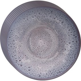 Orion Sada keramických hlubokých talířů Glaze fialová 20,5 cm, ks