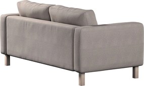 Potah na pohovku IKEA  Karlstad 2-místná, nerozkládací, krátký barva béžová látka pletený vzor