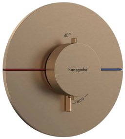 Hansgrohe ShowerSelect Comfort - Termostatická baterie pod omítku, kartáčovaný bronz 15559140