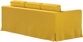 Potah na pohovku IKEA  Karlanda 3-místná nerozkládací, dlouhý barva žlutá látka sametová