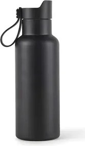 Vinga Balti černá / Termoláhev / 500 ml / nerezová ocel / push víčko