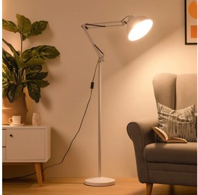BRILAGI - Flexibilní stojací lampa TASKER 1xE27/60W/230V 157 cm bílá