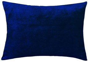 XPOSE® Mikroplyšový povlak na polštář - tmavě modrý 70x90 cm