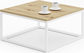 ADRK Furniture Konferenční stolek BELTEN 65x65 CT-BEL-W-A