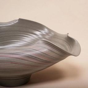 Keramické umyvadlo na desku REA HM-17 Handmade ART béžové
