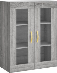 Skříň highboard šedá sonoma 69,5 x 34 x 180 cm kompozitní dřevo 3198455