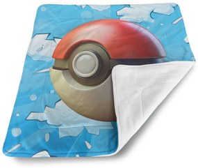 Sablio Deka pro miminko Pokemon ball Obloha - 80x100 cm