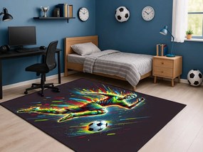 TZ Designový koberec „Fotbal“ Rozměr: 140x200 cm