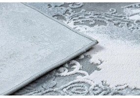 *Luxusní kusový koberec akryl Hans šedý 80x150cm