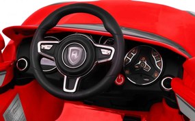 Ramiz Elektrické autíčko Turbo-S SUV pro děti červené + dálkové ovládání