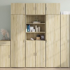 Úzká úložná dub sonoma 70x42,5x225 cm kompozitní dřevo 3281317
