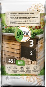 GROW by OBI BIO substrát pro zahrady a vyvýšené záhony 45 l