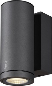 LA 1003422 ENOLA ROUND S single Outdoor, nástěnné LED svítidlo, antracitové - BIG WHITE (SLV)