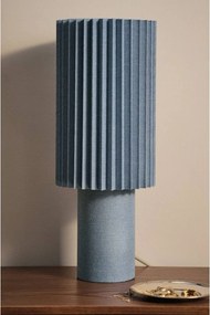 Modrá lněná stolní lampa (výška 45 cm) Harriet – Jotex