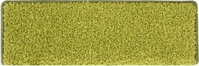 Schodové rohože 15 ks 65 x 21 x 4 cm zelené s obdélníkovým okrajem 326204