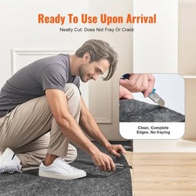 Rug Pad Gripper 2,44 × 3,05 m Ochranná podložka na koberec 11,9 mm