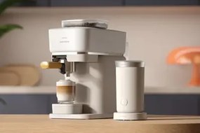 Philips Baristina BAR311/00 bílá / Napěňovač mléka / 0,12 l / studené