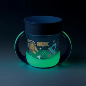 Dětský hrníček  Mini Magic NUK Cup Night 160 ml blue