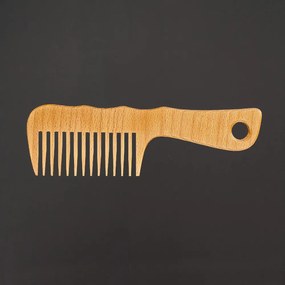 AMADEA Dřevěný hřeben, masivní dřevo, 19 cm