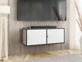 TV skříňka LUNO 2 uzavřená TV skříňka bílý