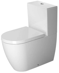 Duravit ME by Starck - WC kombi mísa, Vario odpad, WonderGliss, bílá 21700900001