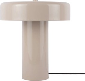 Béžová kovová stolní lampa (výška 26 cm) Riqueza Palo – Leitmotiv