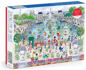Galison Puzzle Jaro v Paříži Michael Storrings 1000 dílků