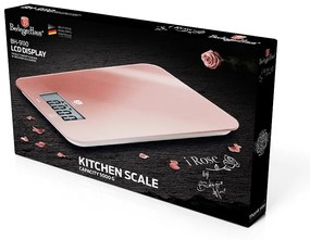 BERLINGERHAUS Váha kuchyňská digitální 5 kg I-Rose Edition BH-9110