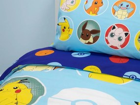 Dětské povlečení POKÉMON TEAM barevné Rozměr povlečení: 70 x 80 cm | 140 x 200 cm
